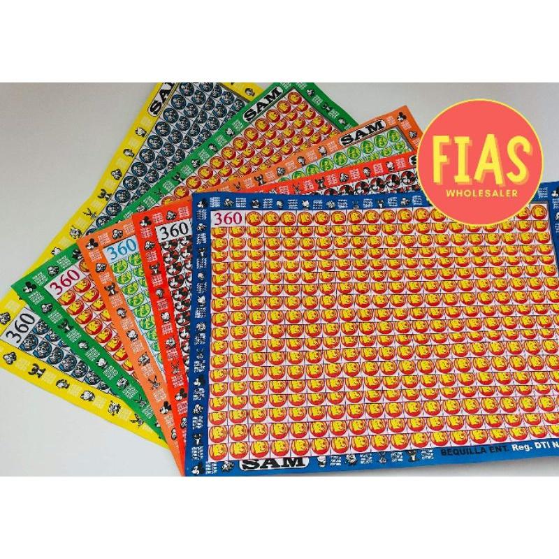 5 pcs Bunutan pad - Bunot pad - Palabunutan number pad - Bunutan ...