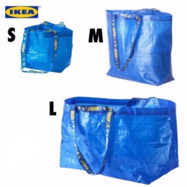 IKEA FRAKTA Carrier Bag Shopping Bag Beg Serbaguna Plastic Bags ...