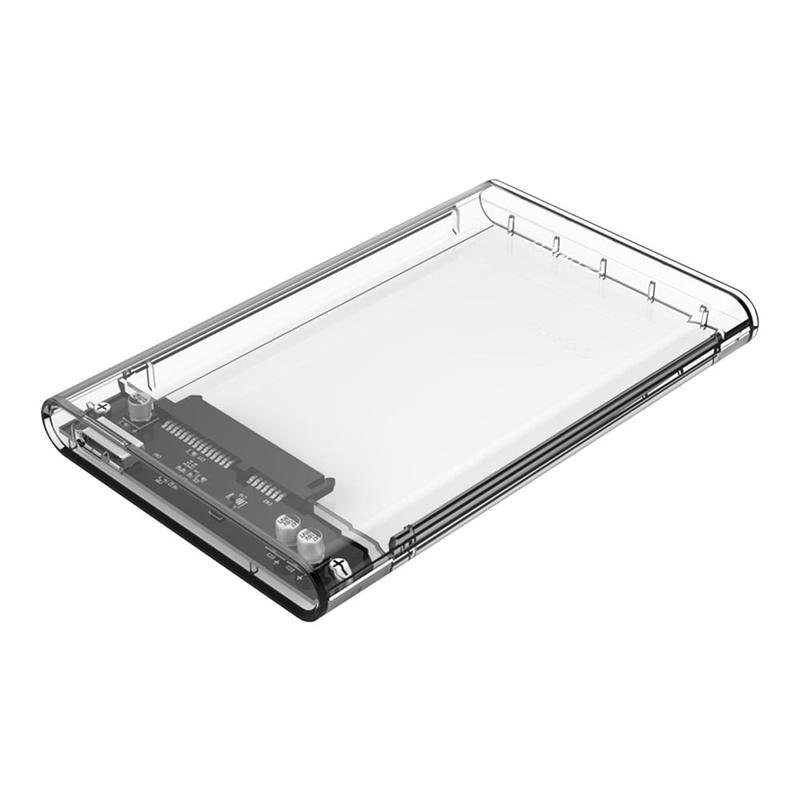 2.5" ENCLOSURE (กล่องใส่ฮาร์ดดิสก์ 2.5 นิ้ว) ORICO 2.5 INCH TRANSPARENT ...
