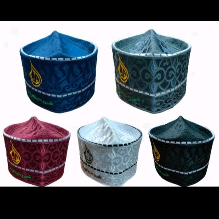 PECI OMAN BANGLADES LOGO AL FATH BORDIR KOMPUTER Kopiah Muslim - Shop ...