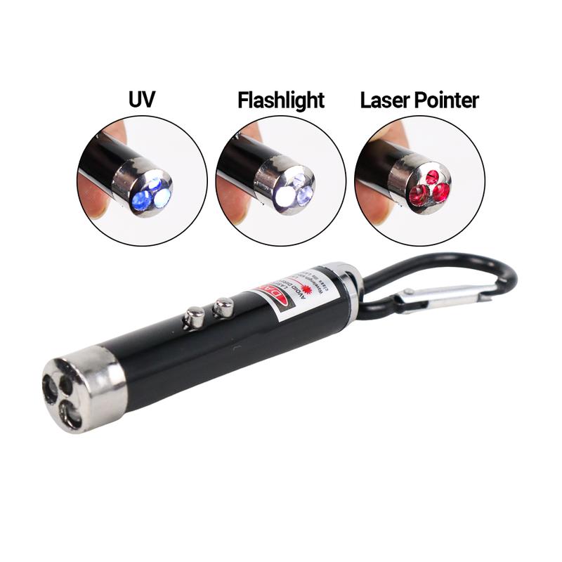 Senter Laser / 3 in 1 Red Laser Pointer 1mw 650nm + Flashlight - Shop ...