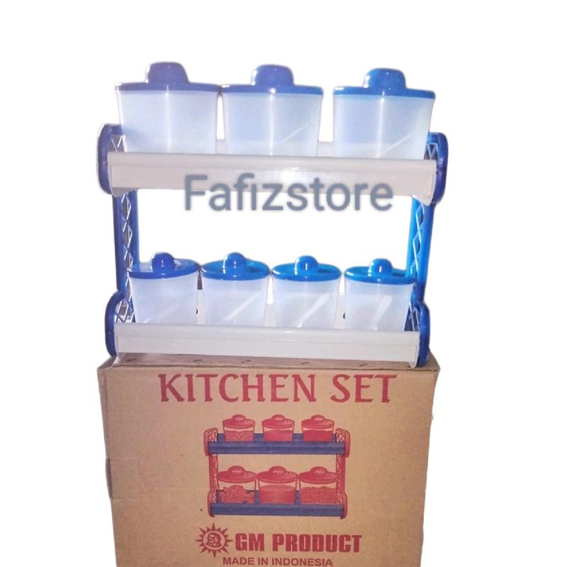 Rak bumbu Kitchen set 7 in 1 GM - Shop | Tokopedia