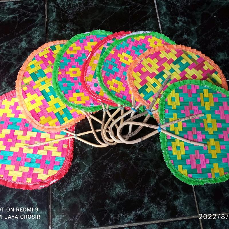 Kipas Anyaman Bambu / Kipas Tangan - Shop | Tokopedia