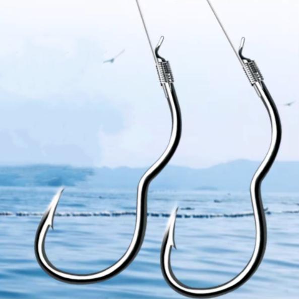 Flip Hook 20 PCS Kail Pancing Kuat Tajam Mata Kail Anti Mocel Bader ...