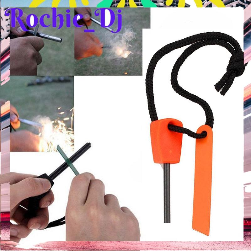 OUTDOOR SURVIVAL MAGNESIUM FLINT STONE FIRE STARTER - PRO Alat - Shop ...