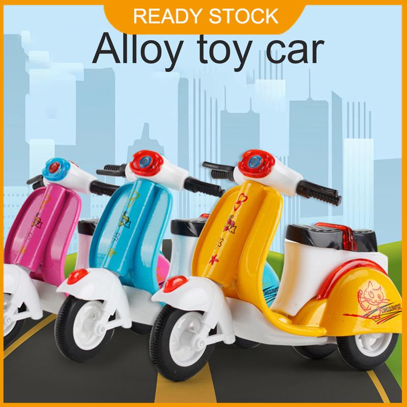 TERN Children Pull Back Mini Car Alloy Motorcycle Tricycle Model ...