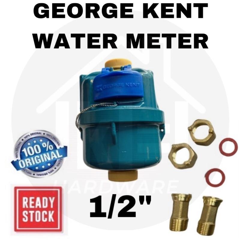 (100%ORIGINAL) 1/2" GEORGE KENT WATER METER SET - TikTok Shop Malaysia