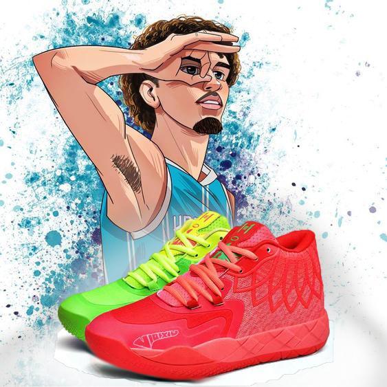 Kid M elo Fashion Sports Basketball shoes for boy and girls - TikTok ...