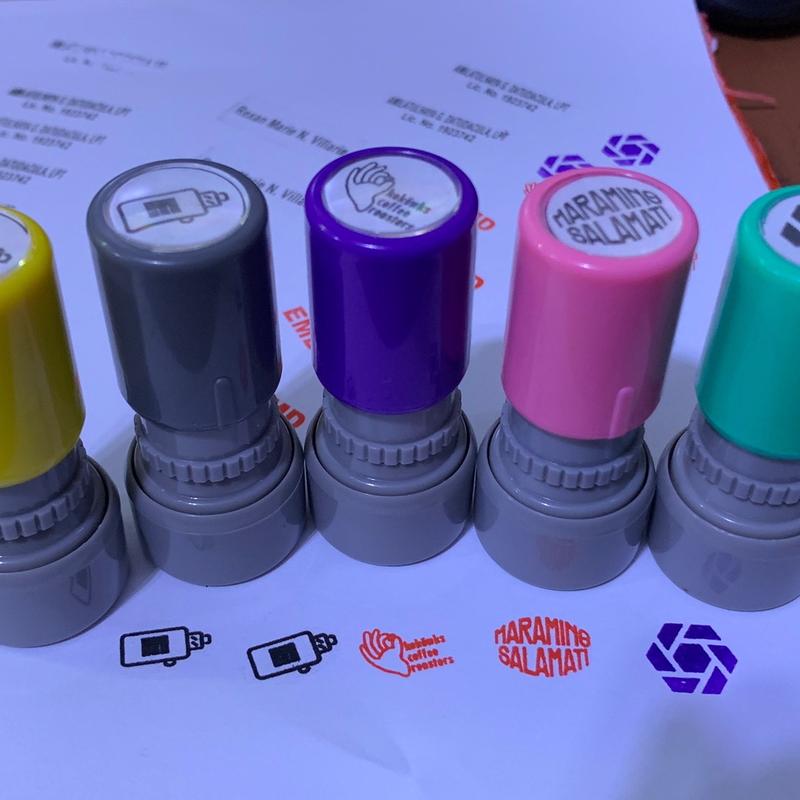 1.7CM ROUND LOGO STAMP PERSONALIZED - TikTok Shop Philippines