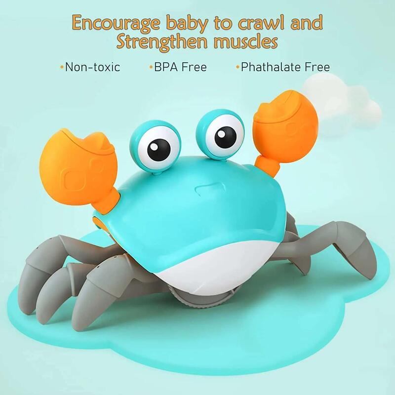 1Pc Escape Crab Auto-sensing Function Children Crawg Avoidin - TikTok ...
