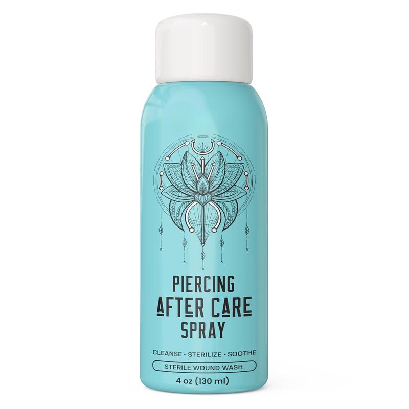 Piercing Aftercare Spray 4oz | Saline Spray for Piercings | Ear ...