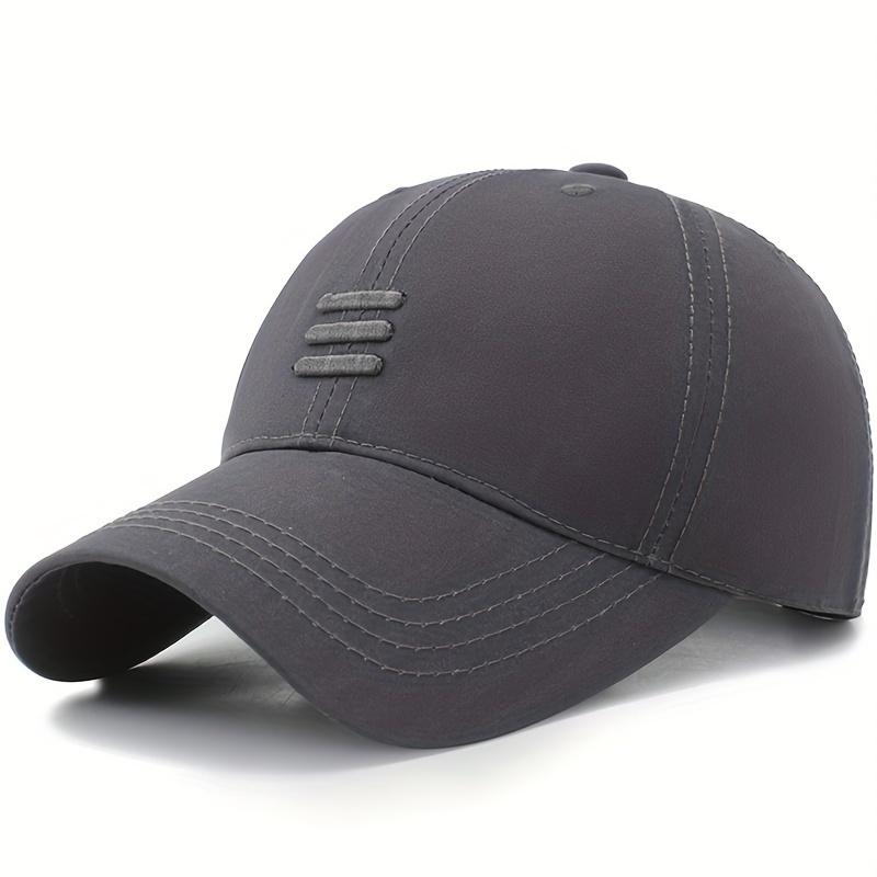 Unisex Number Three Embroidered Baseball Cap Outdoor Sport Adjustable ...