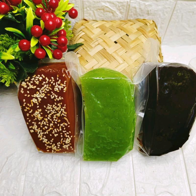 Mix Jenang Original-Wajik Hijau Pandan-Jenang Hitam - Shop | Tokopedia