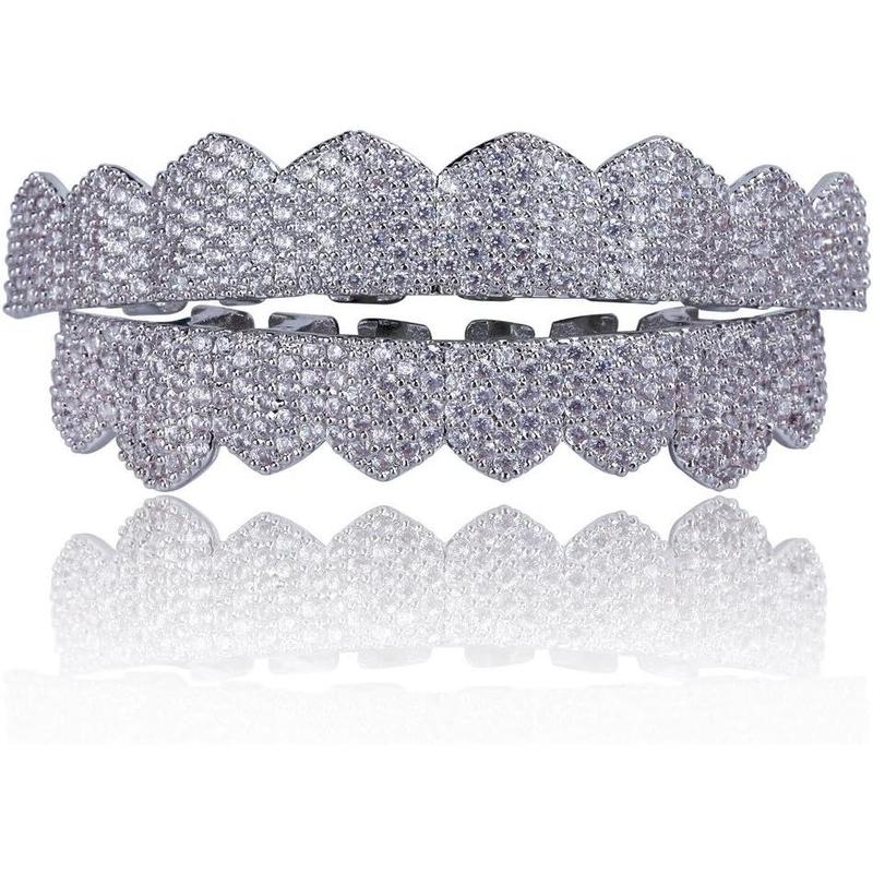 Grillz Gold Grills for Your Teeth Fake Teeth 18K Gold Plated - TikTok Shop