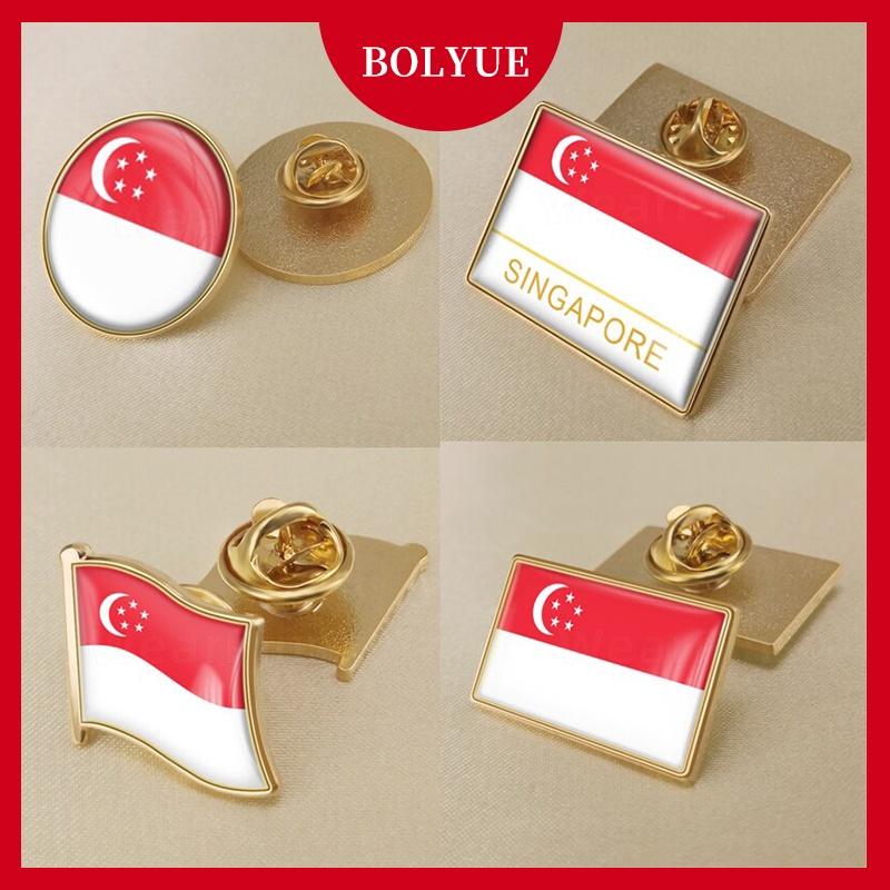 Singapore Flag Pin Coat of Arms of Singapore/Singaporeans Flag - TikTok ...