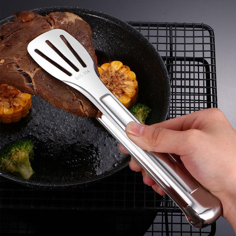 Penyepit Makanan, Bahan Keluli Tahan Karat, untuk Barbeku, Salad Daging ...