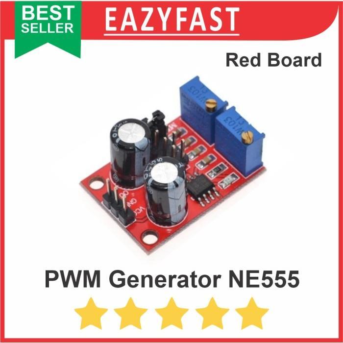 Jual NE555 Pulse Generator Frequency Duty Cycle PWM Square TImer Module ...