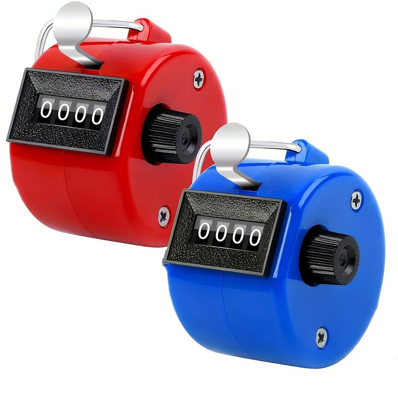 2pcs Handheld Counter, 4 Digits Counting Clicker Counter, Fo - TikTok ...