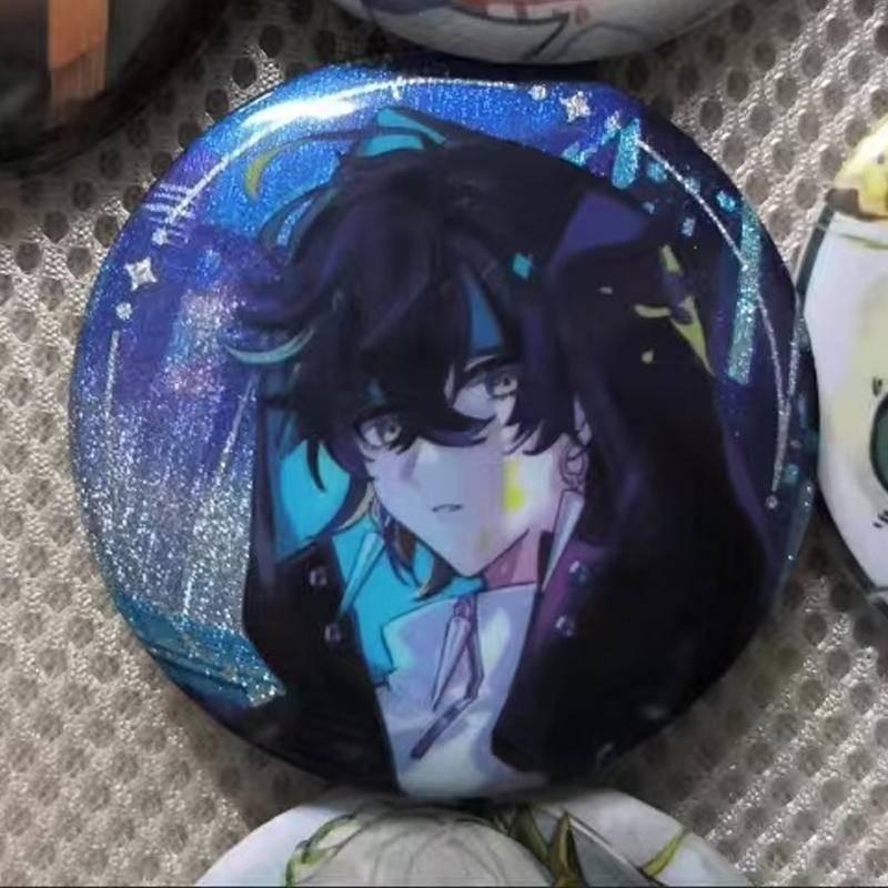 Kinich Turnfire Hunt 58mm Badge Pins Game Genshin Impact Brooch ...