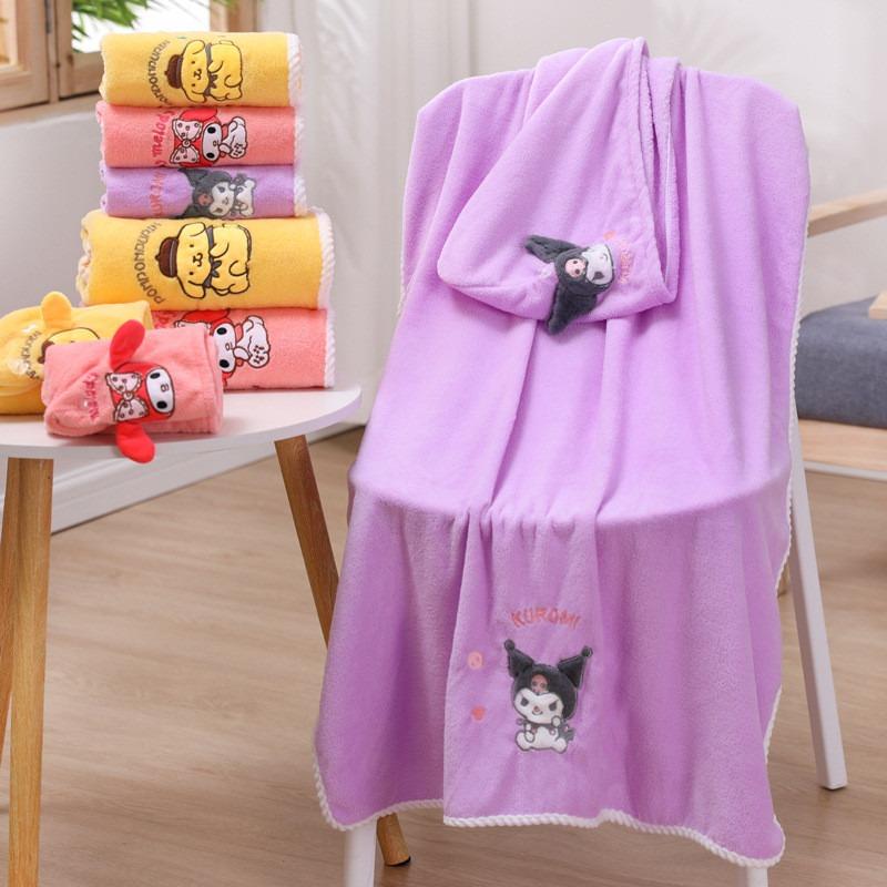 Tuala Mandi Sanrio, Gaya Anime, Untuk Badan, Rekaan Hello Kitty ...