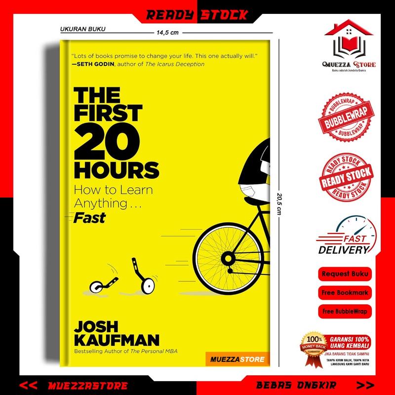The First 20 Hours by Josh Kaufman (English/Indonesia) - Shop | Tokopedia