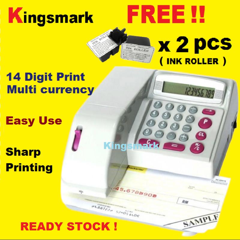 Multi Currency Cheque Writer Checkwriter Machine - TikTok Shop Malaysia
