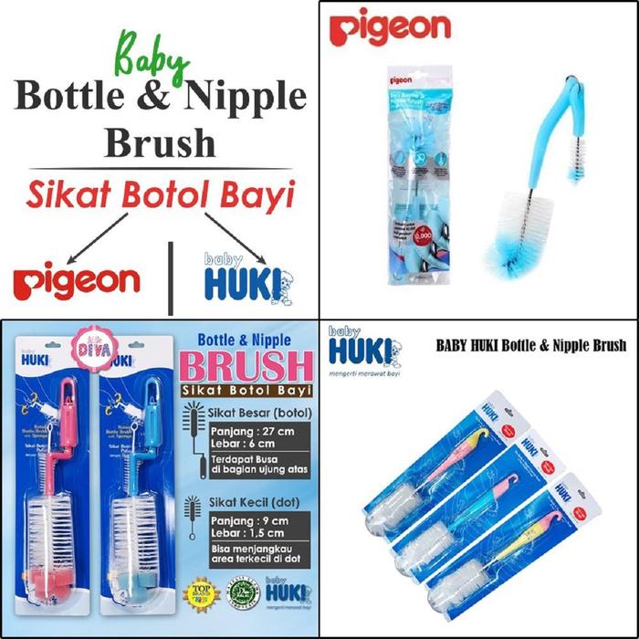 Promo SIKAT BOTOL JEPIT Busa Cuci dot SUSU BAYI Bottle Pembersih ...