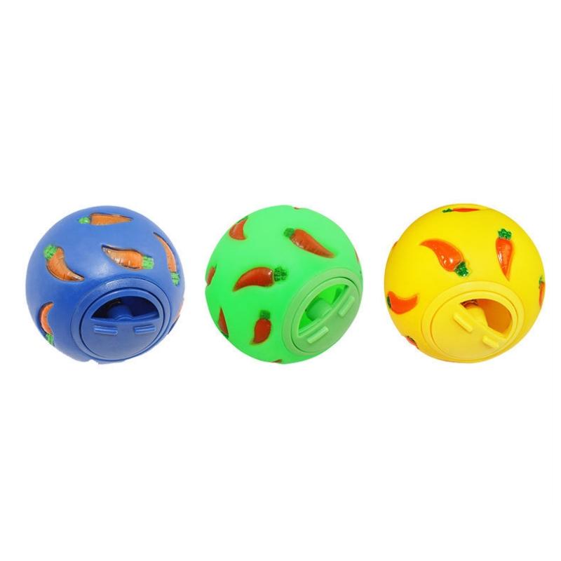 1pcs Rabbit Treat Ball Pet Slow Feeder Interactive Bunny Toy - TikTok ...