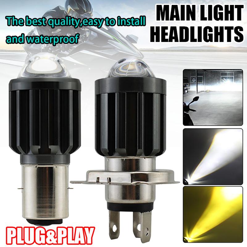 10000lm h4 led moto h6 ba20d led motorcycle headlight bulbs csp ...