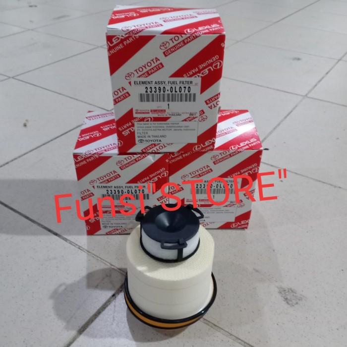 FILTER SOLAR FUEL FILTER FORTUNER VRZ,INNOVA REBORN,HILUX 1PC - Shop ...