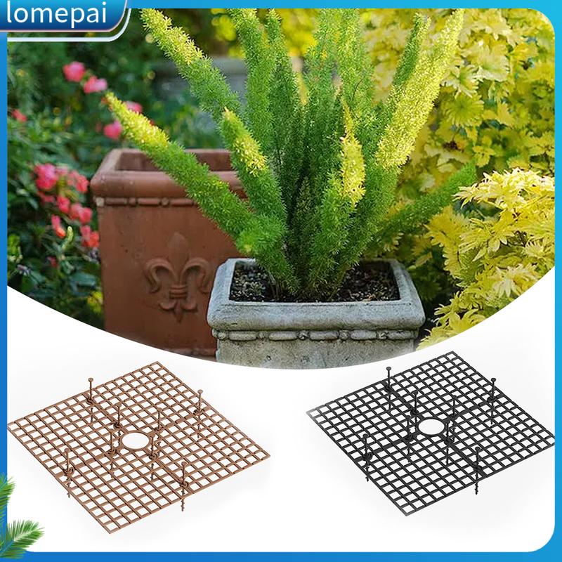 lomepai| Plant Pot Grid Hollow Out Non-slip Fixing Cuttable Size ...