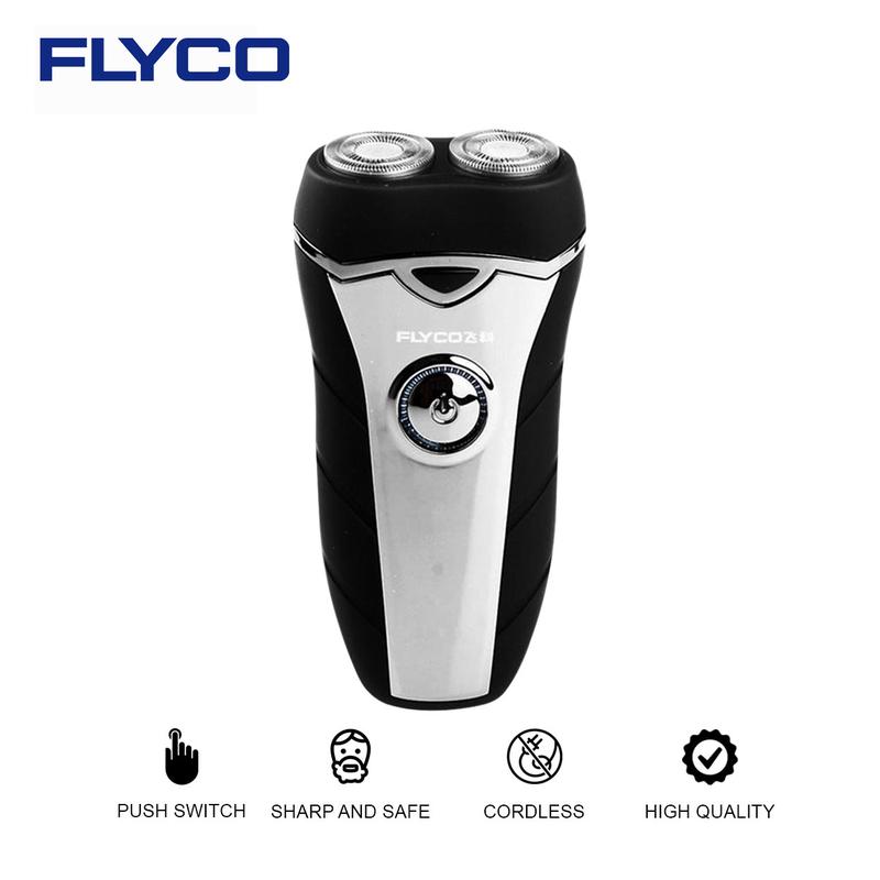 Flyco FS875PH Razor Electric Men's Razor Cordless 2 Head Whiskers ...