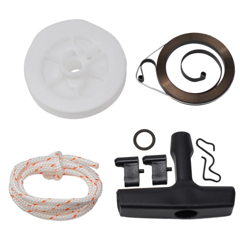 Recoil Rewind Spring Starter Pulley Handle Rope Pawl For 03 - TikTok ...