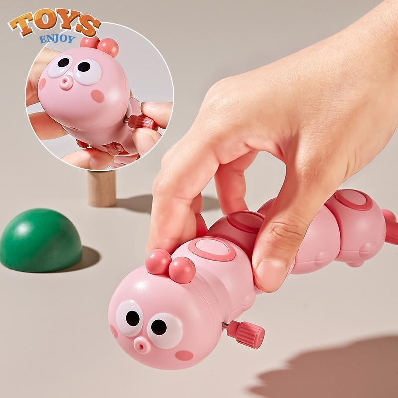 1PCS Children's Winding Wind-Up Caterpillar Toys Swing Reptiles ...