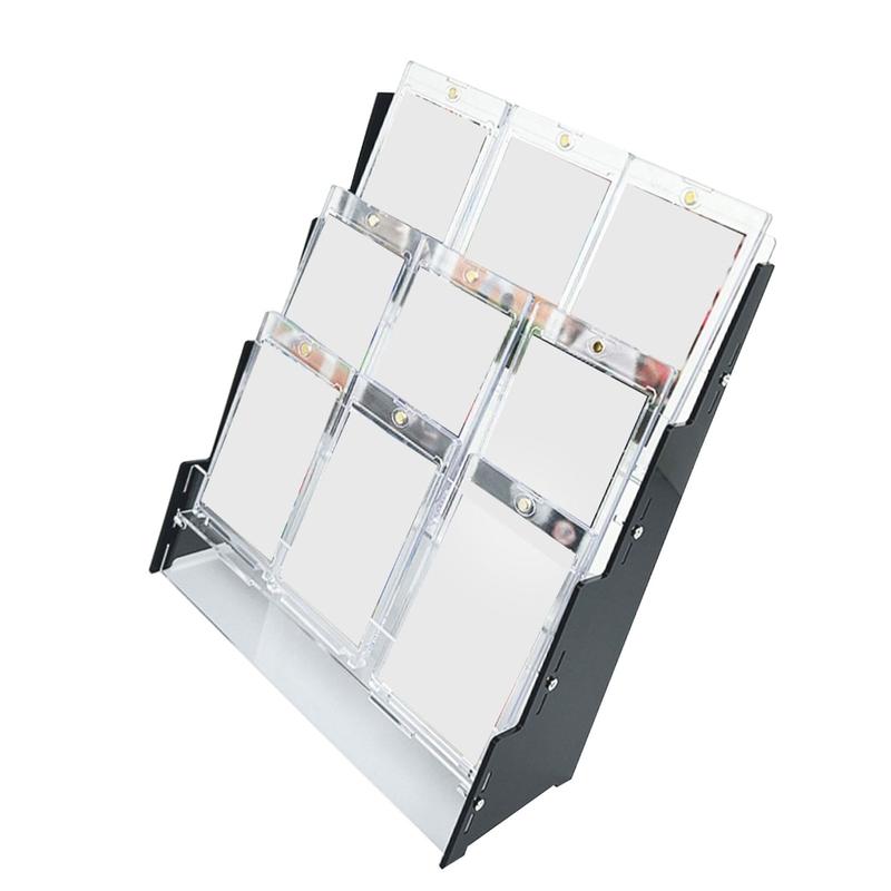 Acrylic 3 Tiers Trading Card Display Stand Clear Graded Card - TikTok ...