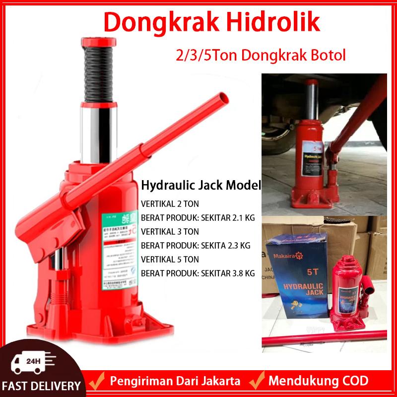 Dongkrak Botol 5 Ton 3 Ton 2Ton Dongkrak Mobil Hidrolik Hydraulic ...