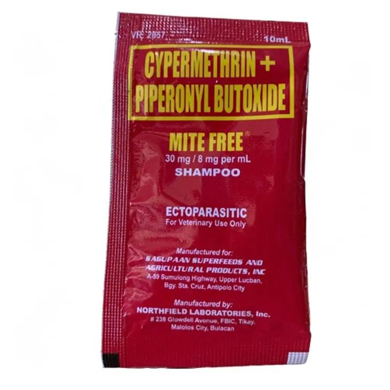 MITE FREE SHAMPOO 10ML FOR DOG/GAMEFOWL/GAMEBIRDS - TikTok Shop Philippines