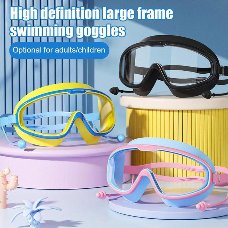 Swimming Goggles, Large Frame, Waterproof And Anti-Fog, High - TikTok ...
