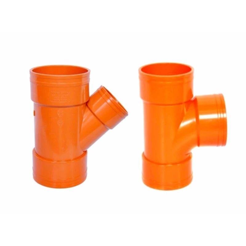 PVC Orange Fittings pipe 3X2 4X2 4X3 Tee Wye reducer - TikTok Shop ...