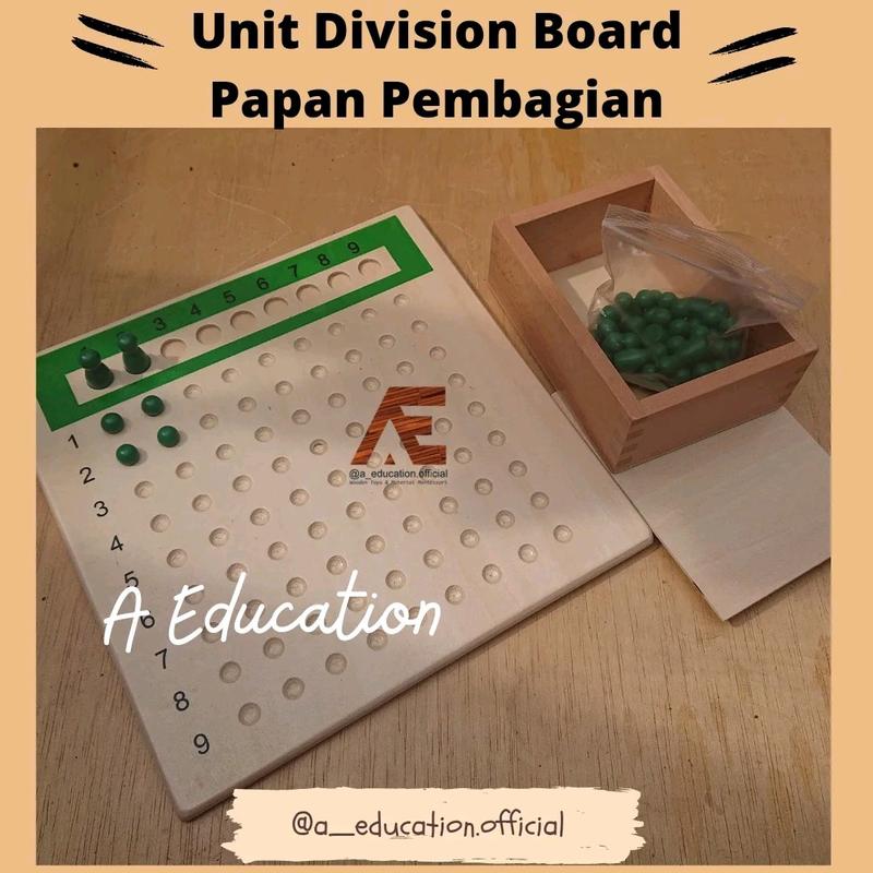 Unit Division Board Montessori Papan Pembagian - Shop | Tokopedia