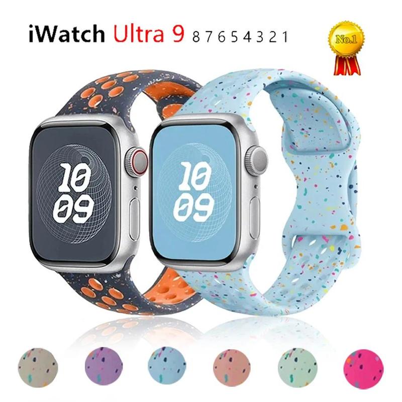 Tali Silikon, Asli, Untuk Jalur Jam Tangan Apple, Serasi dengan ...