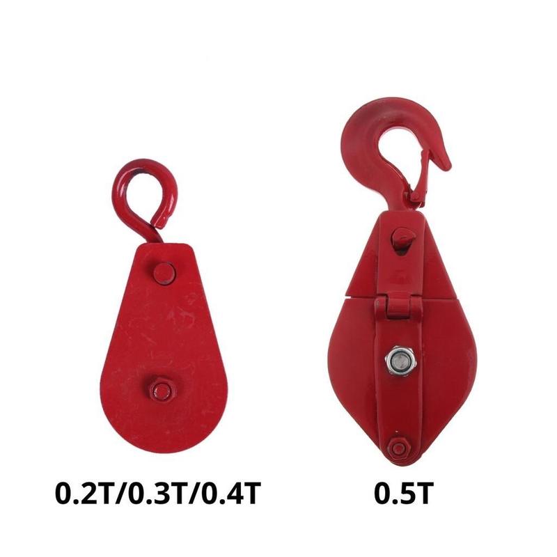 Anton Red Metal Lifting Crane Pulley Block and Tackle Puller - TikTok ...