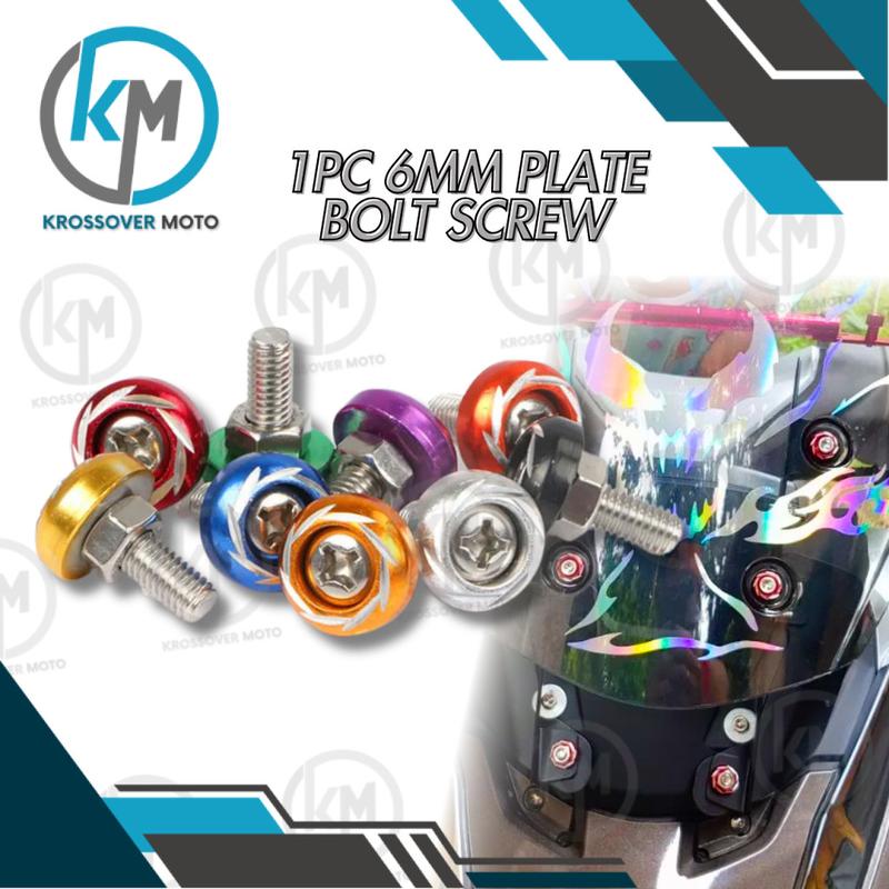 1PC 6MM CNC ALLOY ALLEN BOLTS FOR MOTORCYCLE [KM] - TikTok Shop Philippines