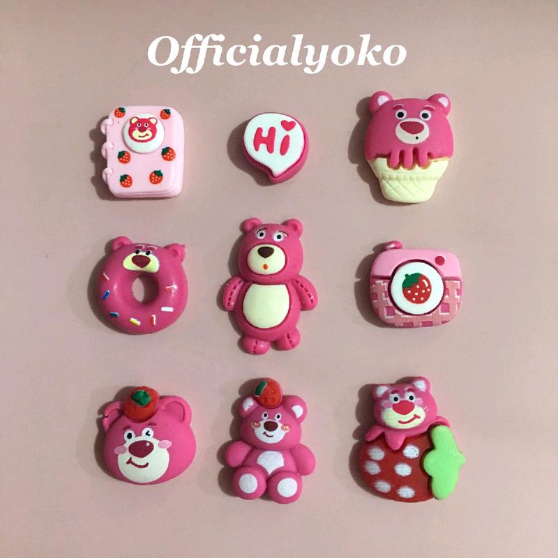 Manik Resin Clay Lotso Bear Mix Random (3pcs) - Shop | Tokopedia
