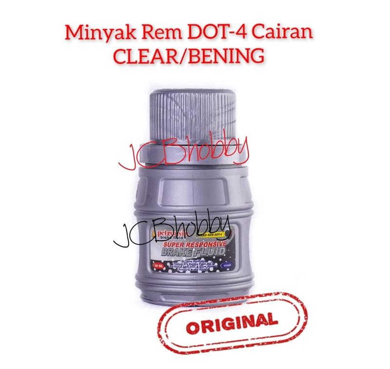 Minyak rem DOT 4 CLEAR BENING PETROASIA 50 ml - Shop | Tokopedia