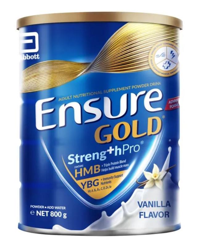 ENSURE GOLD VANILLA 800G HMB+YBG- NEW FORMULA - TikTok Shop Philippines