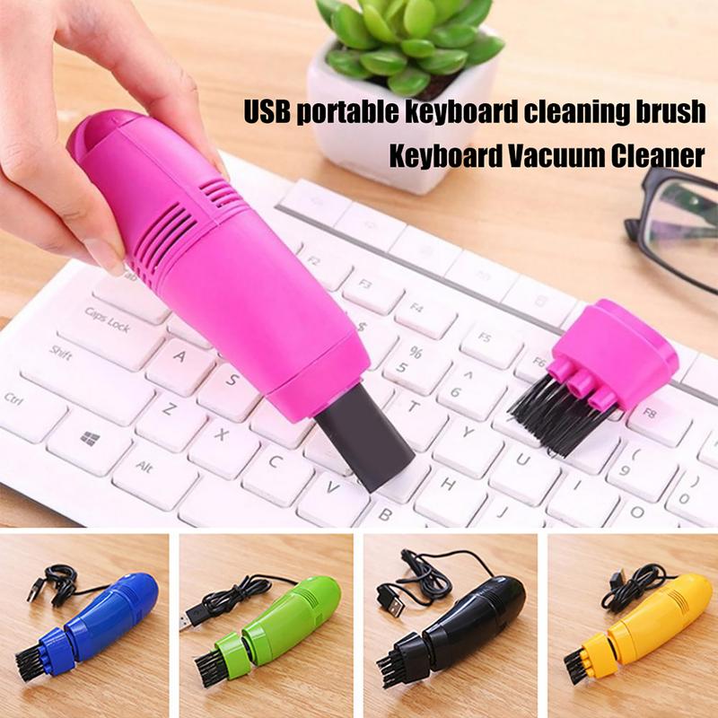 Laptop Brush Practical Convenient 6 Colors USB Keyboard Vacuum - TikTok ...