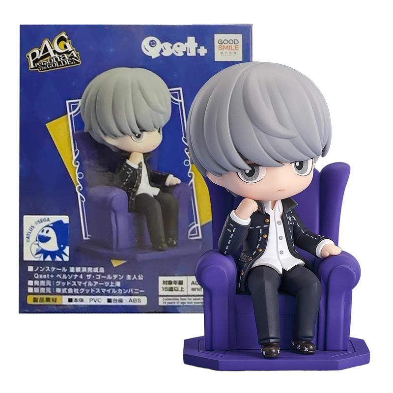 8CM Anime Game Persona 4 Yu Narukami Figure Qset Yuuki Makoto Doll ...