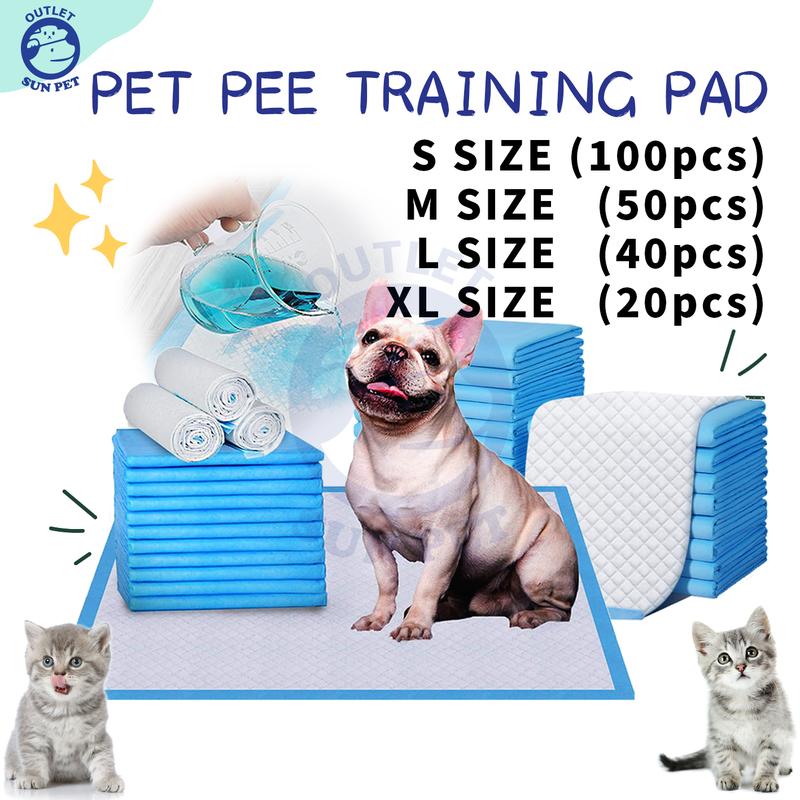 Sun Pet Outlet Pet Puppy Training Mat Wee Wee Pad Urine Pat for ...