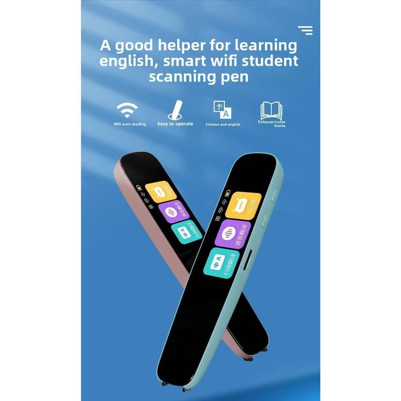 WIFI smart reading pen, 1.97-inch synchronous video and question ...